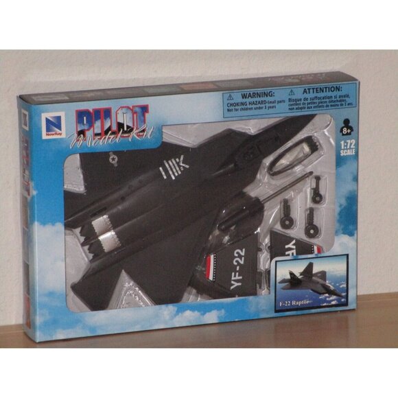 New Ray RAPTOR | Toys | New Ray F22 Raptor Black Fighter Airplane Model ...